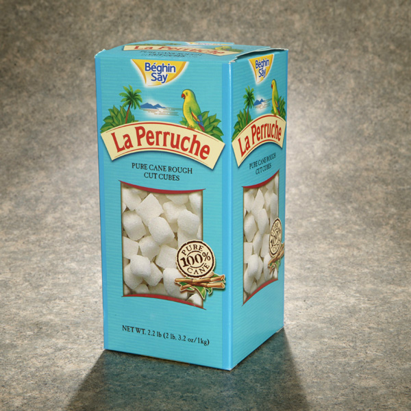 Thumb la perruche pure cane rough cut cubes white 00432