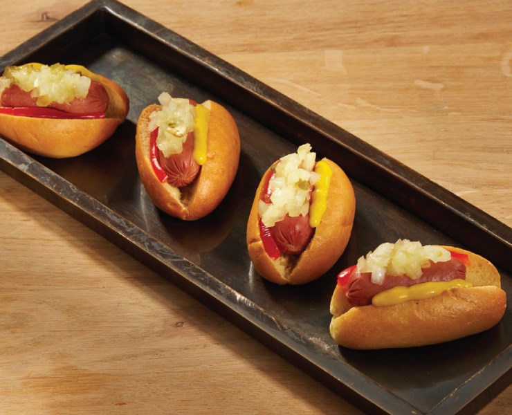 Mini Chicago Hot Dog (502)